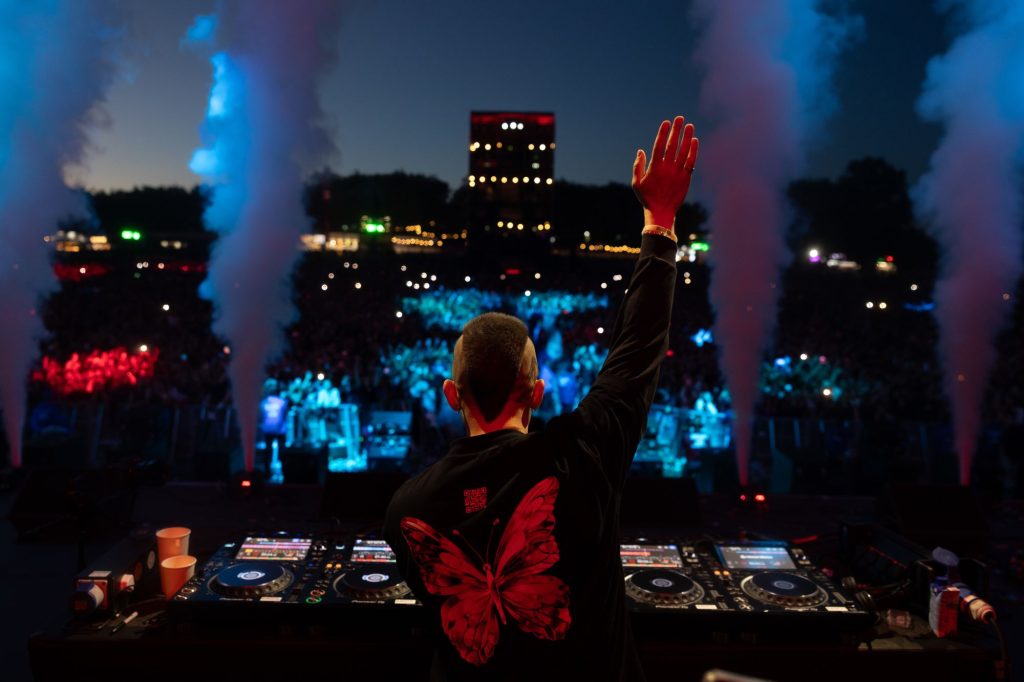 Michael Bibi Performed A DJ Set For The Ages